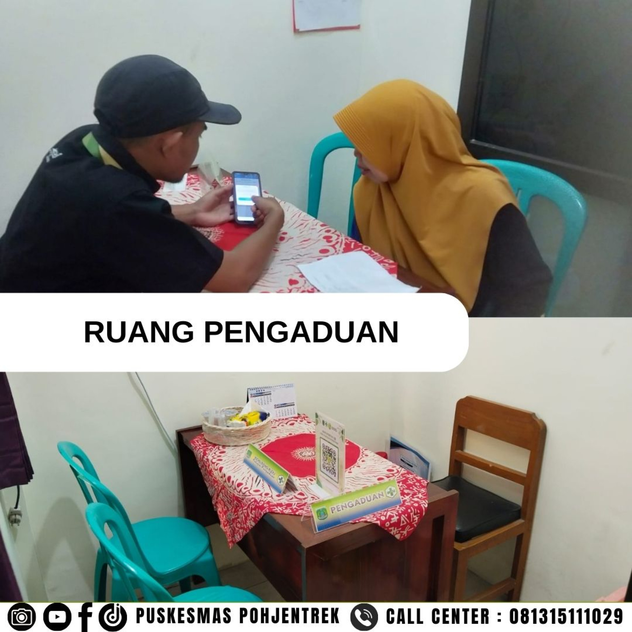 Ruang Pengaduan - PKM POHJENTREK Kabupaten Pasuruan